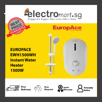 EUROPACE EWH1500W INSTANT WATER HEATER – Electromart.sg Pte Ltd