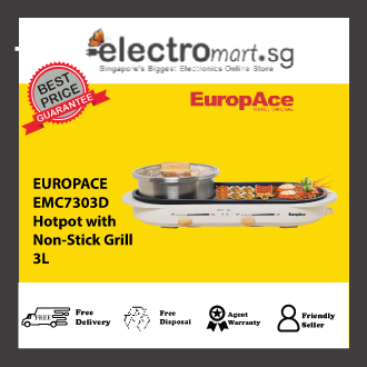 EUROPACE EMC7303D MULTI-COOKER HOTPOT 3L – Electromart.sg Pte Ltd