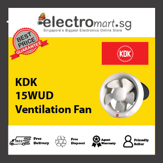 KDK 15WUD Ventilation Fan – Electromart.sg Pte Ltd