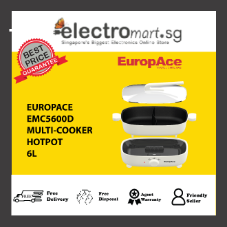EUROPACE EMC5600D MULTI-COOKER HOTPOT 6L – Electromart.sg Pte Ltd