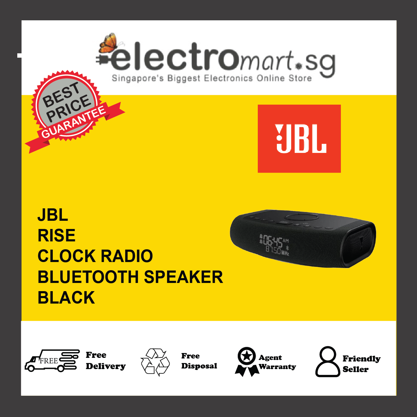JBL Rise SMART BLUETOOTH SPEAKER – Electromart.sg Pte Ltd
