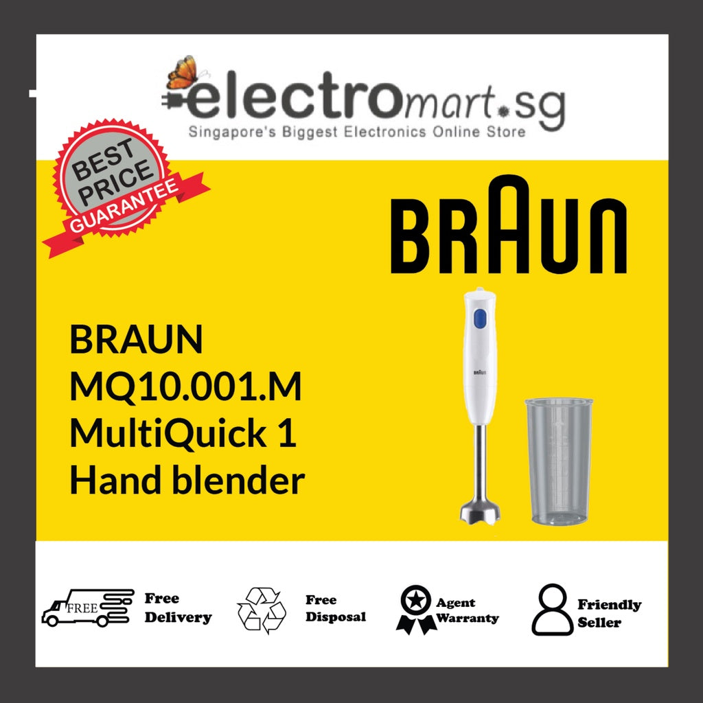 BRAUN MQ10.001.M MultiQuick 1 Hand blender – Electromart.sg Pte Ltd